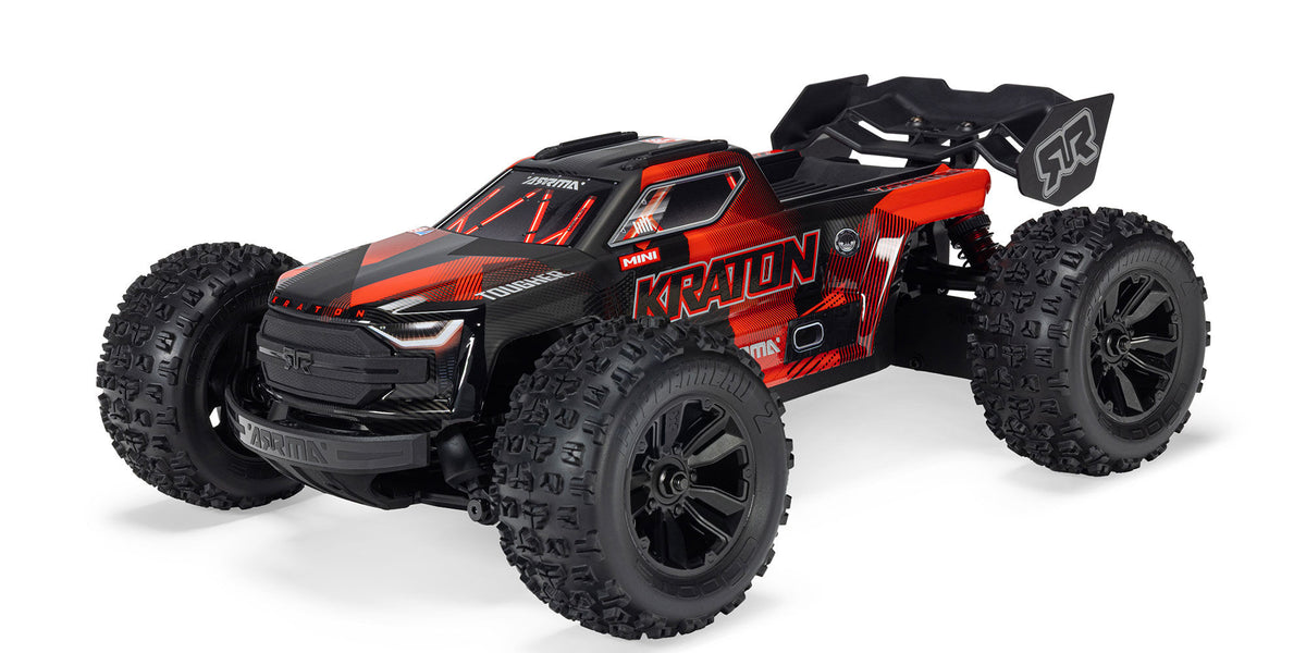 Arrma ARA2508T1 Mini Kraton 3S DSC 4x4 1/16th RTR Black/Red — Herts RC ...