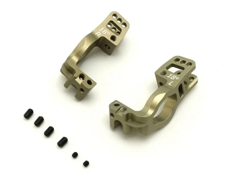 Kyosho IFW645 Aluminium Front Hub Carrier for Inferno MP10 KPI 18Deg ...
