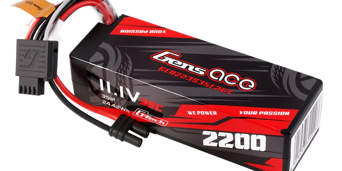 Gens Ace Lipo G-Tech 2S 7.4V 5000mah 60C WITH XT60 O-GTC3S2200-35E2 ...