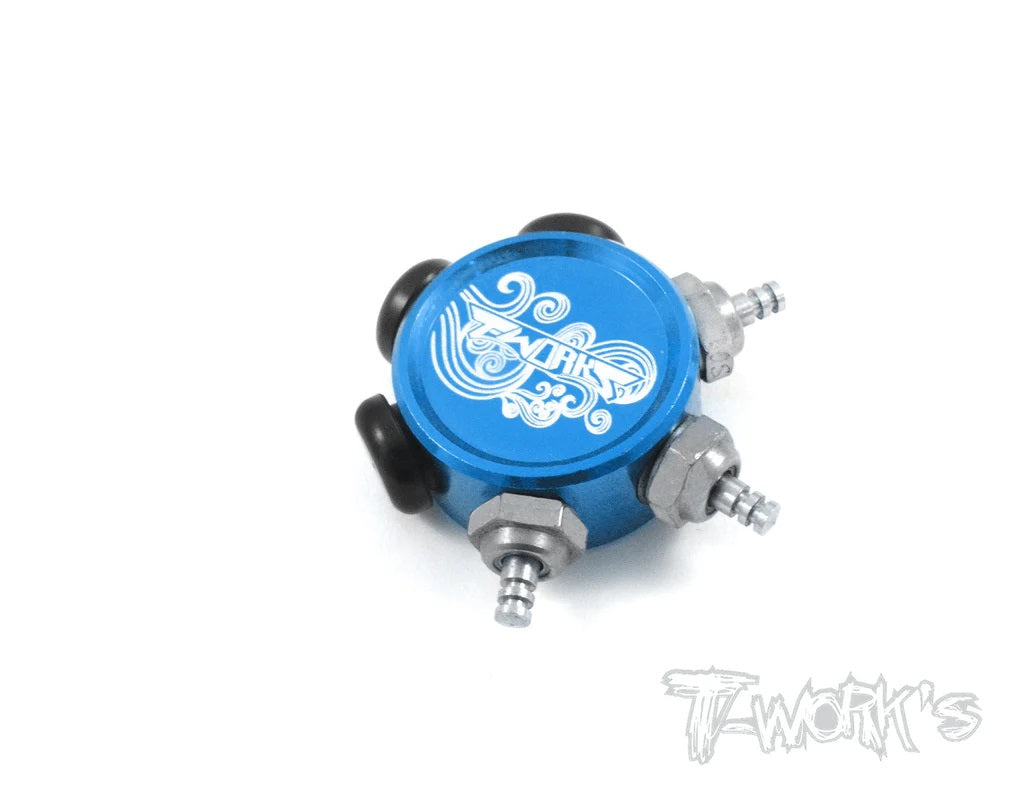 Tworks TA-071TB Glow Plug Holder - Tamiya Blue — Herts RC Models