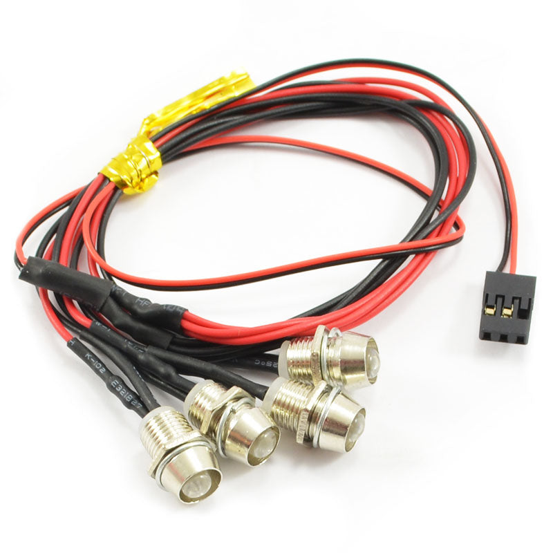 Fastrax FAST199R-4 Red Headlights - 4pc — Herts RC Models