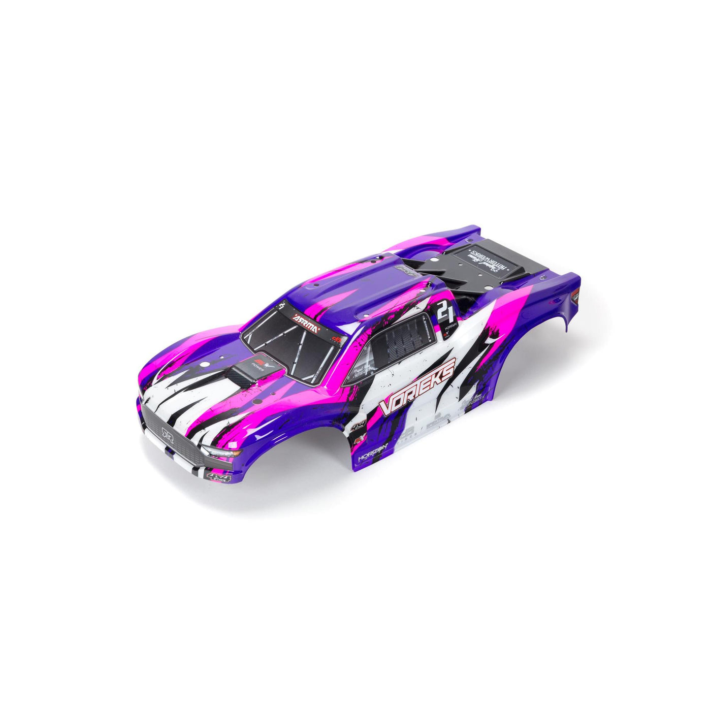 Arrma ARA402327 Vorteks 4x4 BLX Bodyshell - Purple — Herts RC Models