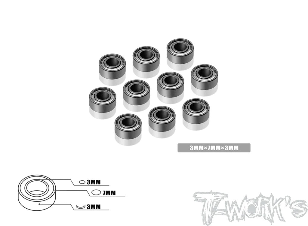 Tworks BB-373-10 Bearing 3x7x3mm - 10pcs — Herts RC Models