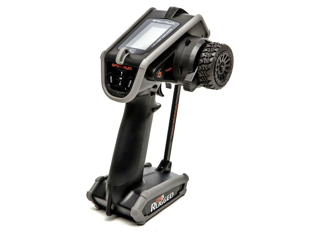 Spektrum SPM5200 DX5 Rugged 5Ch DSMR Transmitter w/SR515 Receiver ...