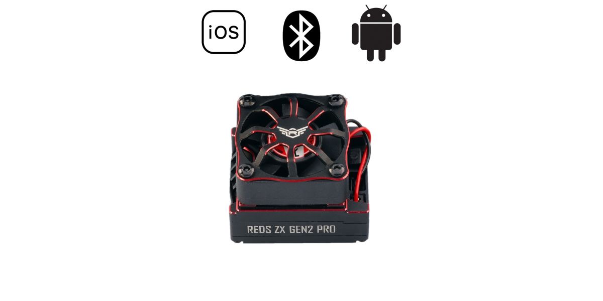 Reds SPCO0016 ZX Pro 160A Gen2 1/10th ESC plus Bluetooth Module — Herts ...